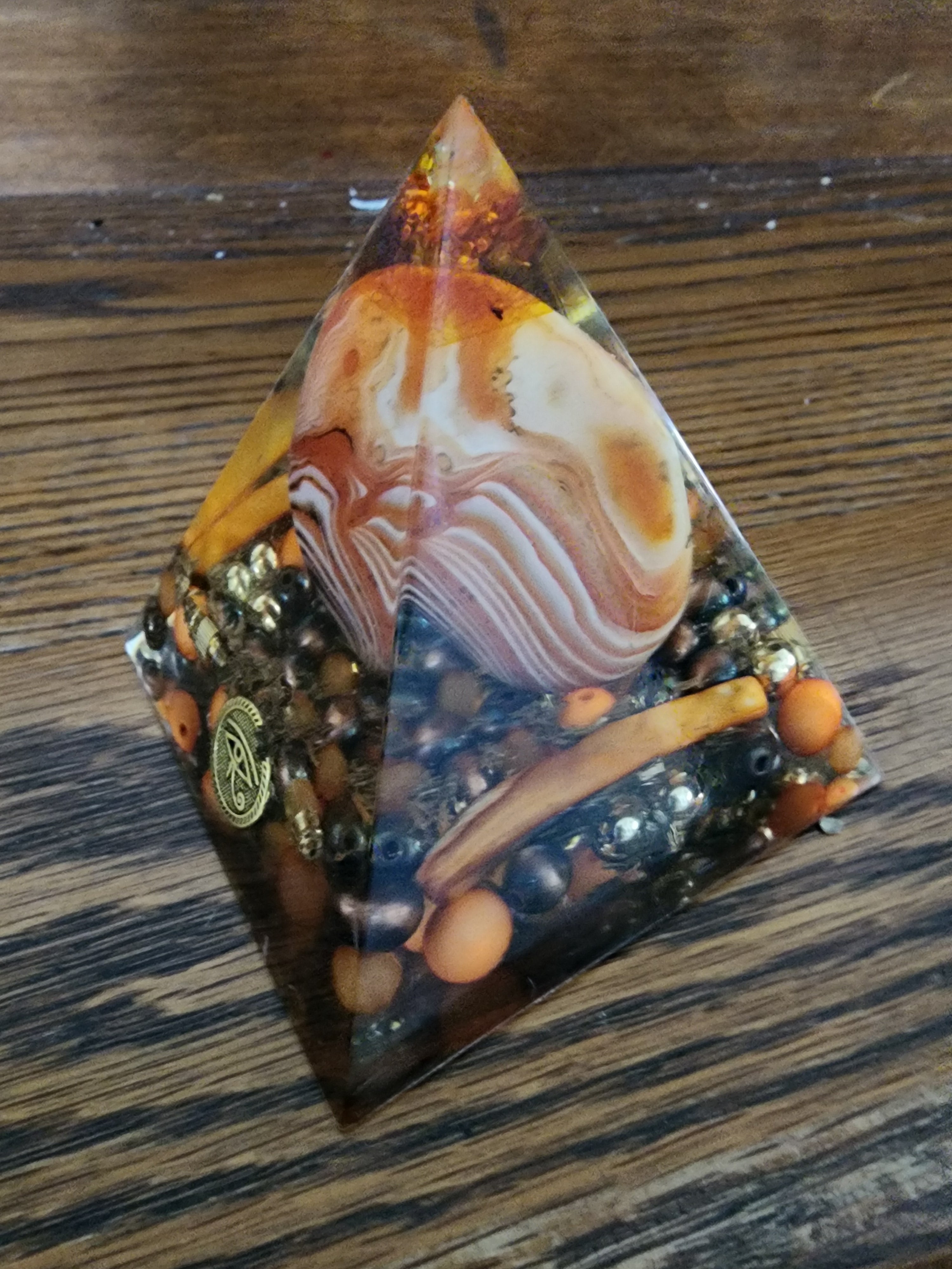 Solar Flare Orgonite with Giza Crystal – Starseeds Essences